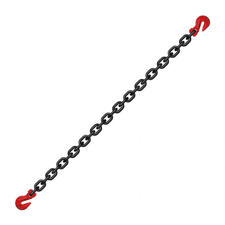 Single Leg Chain Assembly - RED - RECOVERY EQUIPMENT DIRECT
