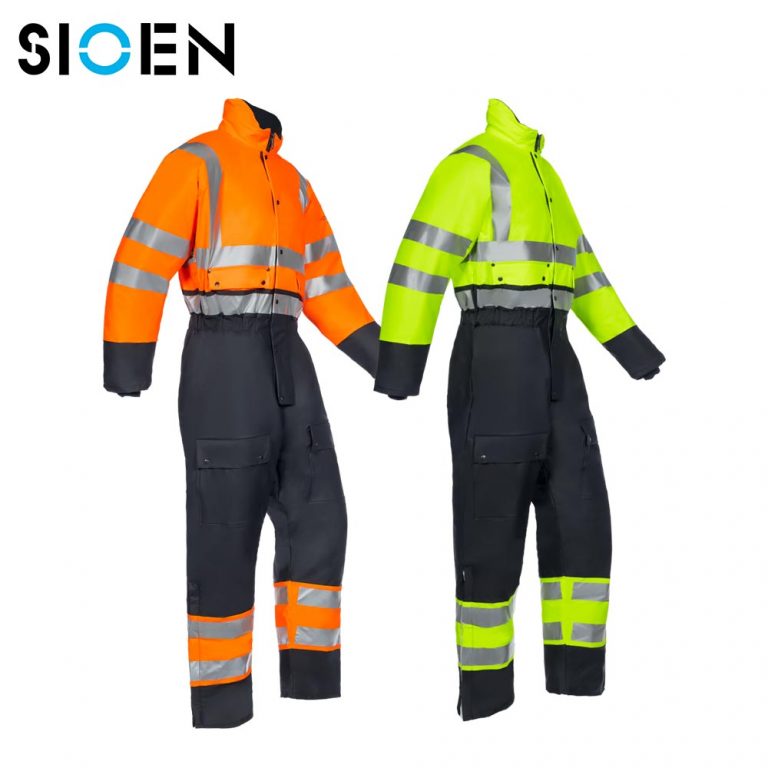 Sioen Rabaul Waterproof Thermal Lined Flexothane Coverall - RED - RECOVERY EQUIPMENT DIRECT