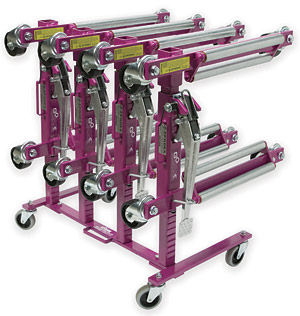 Gojak 456 Rack For Gojak Storage - RED - RECOVERY EQUIPMENT DIRECT