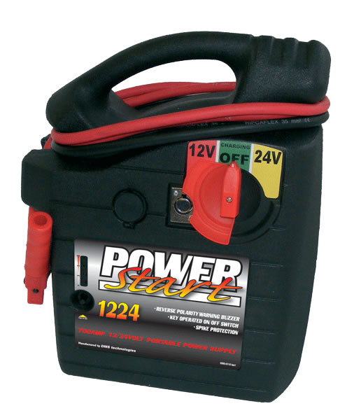 Power-Start PS1224 12/24v Booster Pack - RED - RECOVERY EQUIPMENT DIRECT